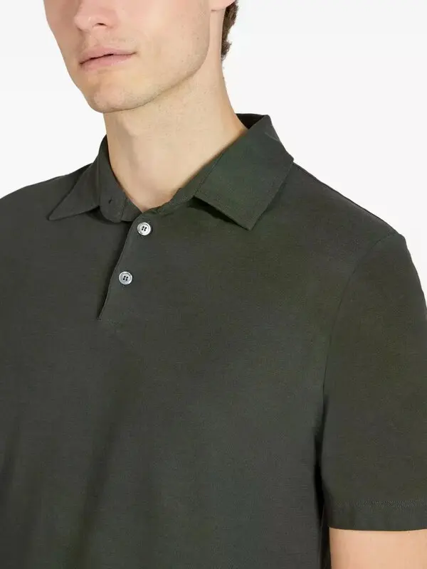 SLOWEAR Short-sleeve Polo Shirt - Green