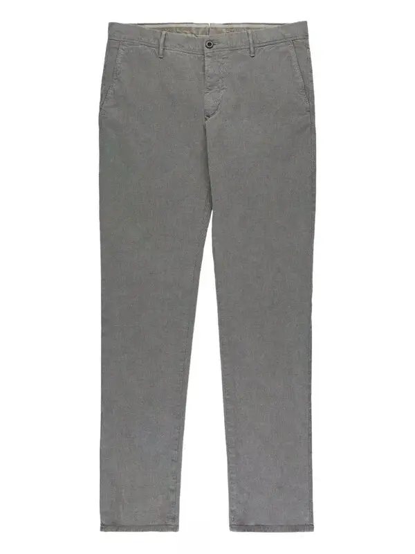 SLOWEAR Mélange-effect Tailored Trousers