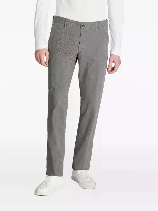 SLOWEAR Mélange-effect Tailored Trousers