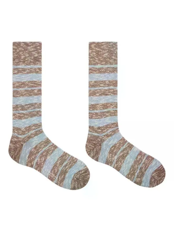 Paul Smith Striped Cotton Socks