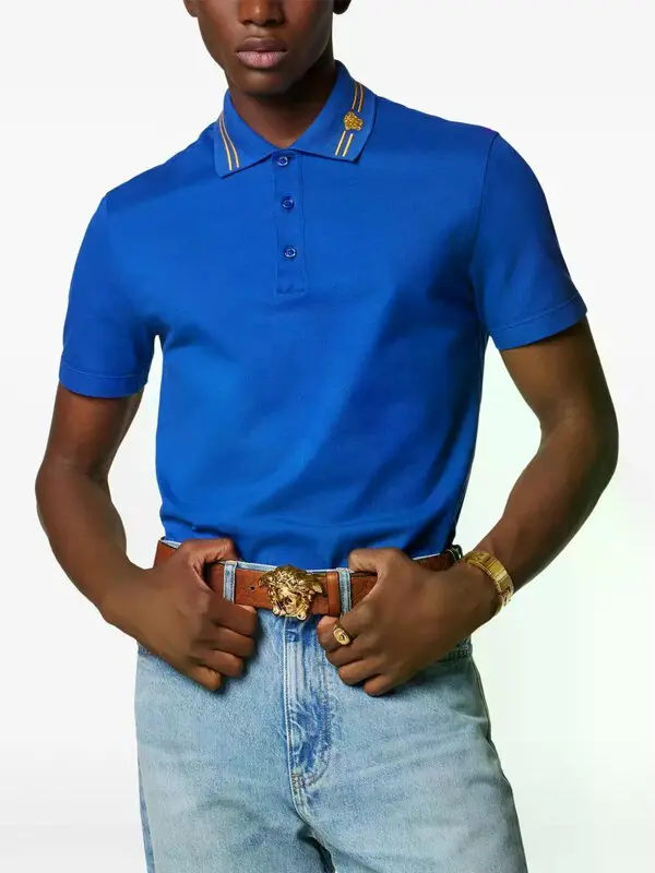 Versace La Medusa-buckle Leather Belt