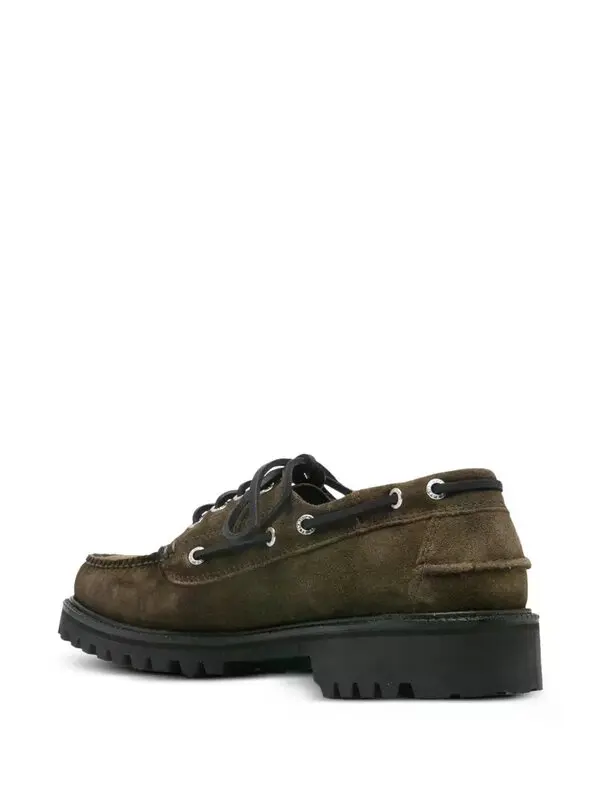 G.H.BASS Ranger Camp Moccasins - Green