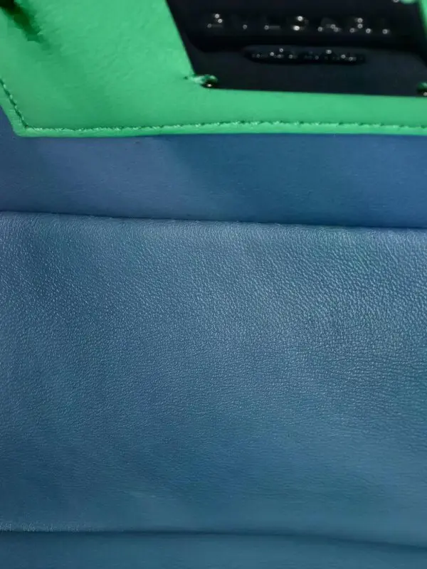 BVLGARI Serpenti Cabochon Mini Shoulder Bag - Green