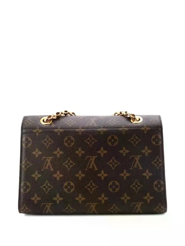 LOUIS VUITTON Monogram Canvas And Leather Victoire Shoulder Bag - Brown