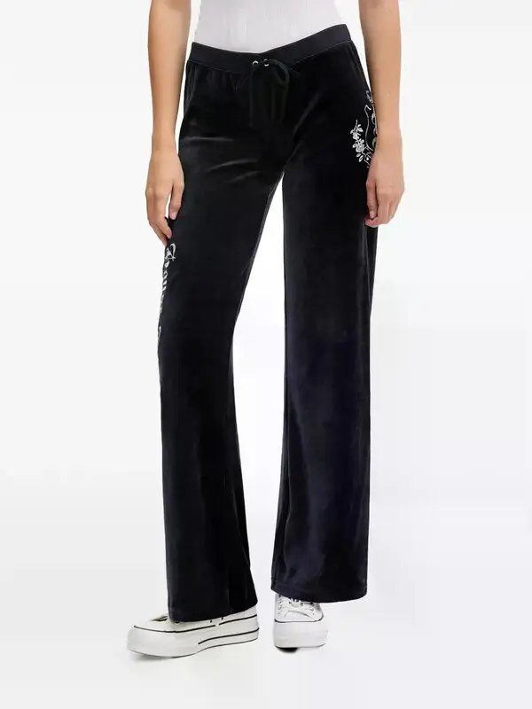 Juicy Couture Drawstring-fastening Embellished Track Pants