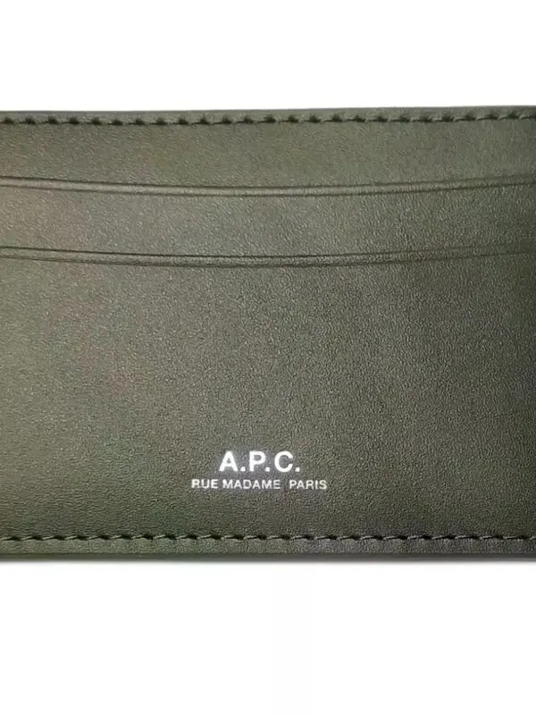 A.p.c. André Logo-detail Cardholder