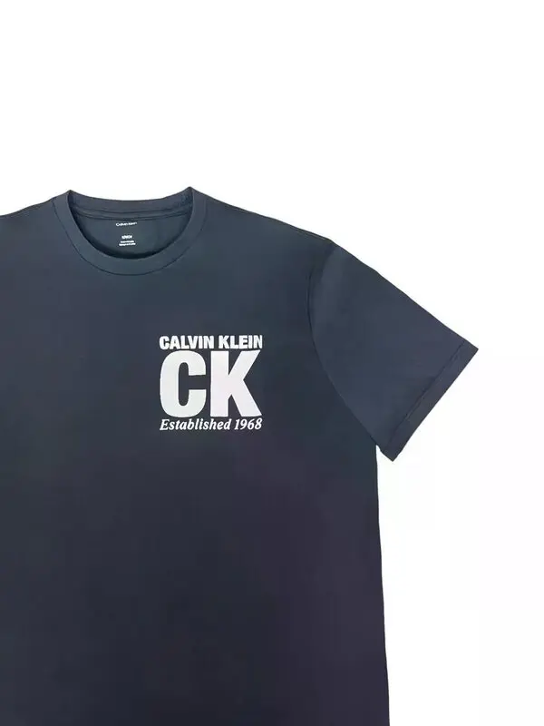 Calvin Klein Logo-print T-shirt - Blue