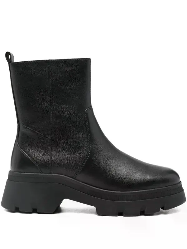 Geox 40mm Leather Pluette Boots