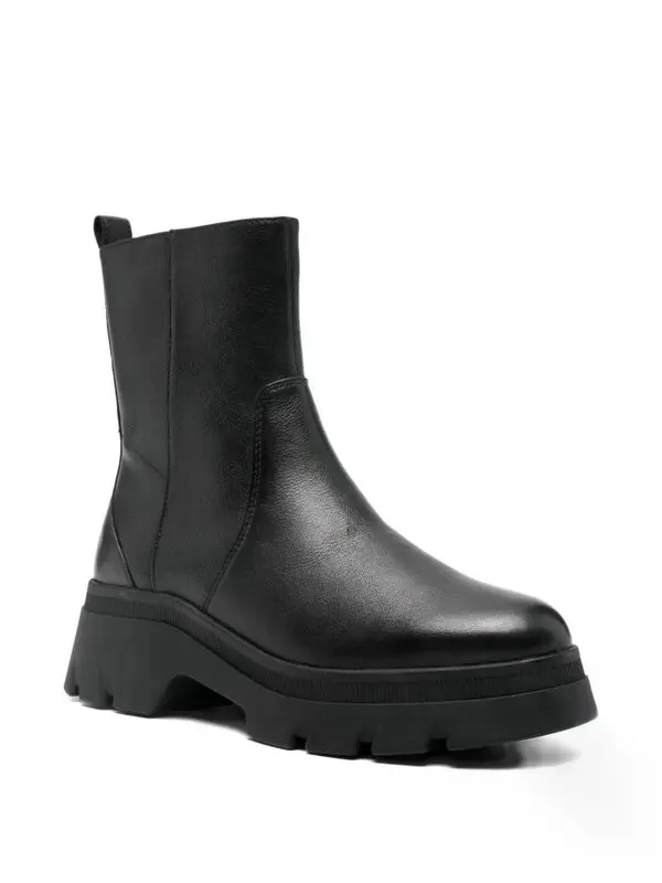 Geox 40mm Leather Pluette Boots