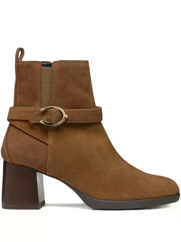 Geox 60mm Block-heel Ankle Boots