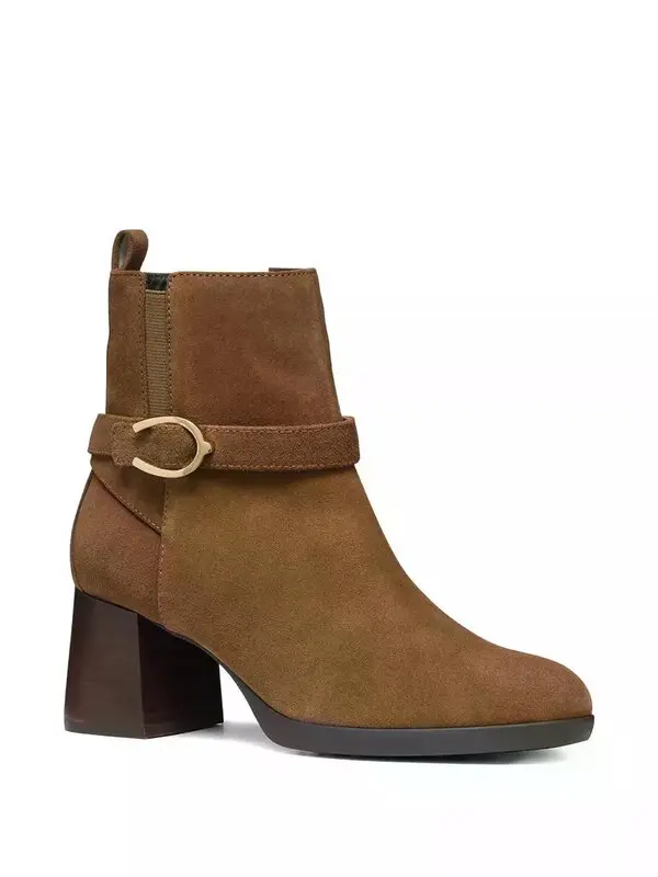Geox 60mm Block-heel Ankle Boots