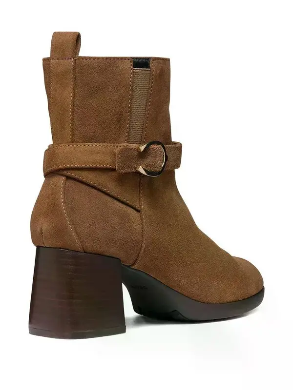 Geox 60mm Block-heel Ankle Boots