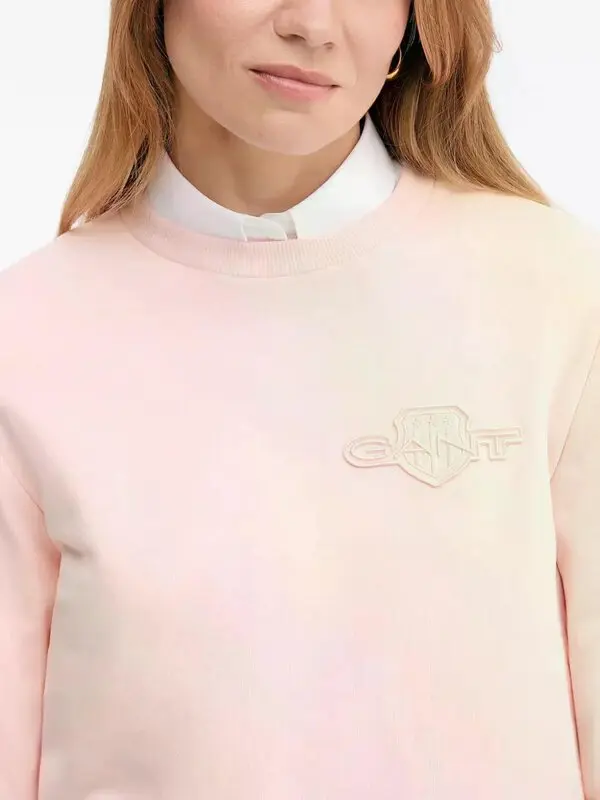 Gant Logo-embroidered Crewneck Sweatshirt