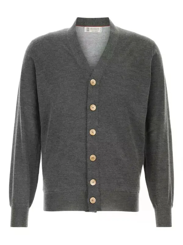 Brunello Cucinelli Button-up Cashmere Cardigan