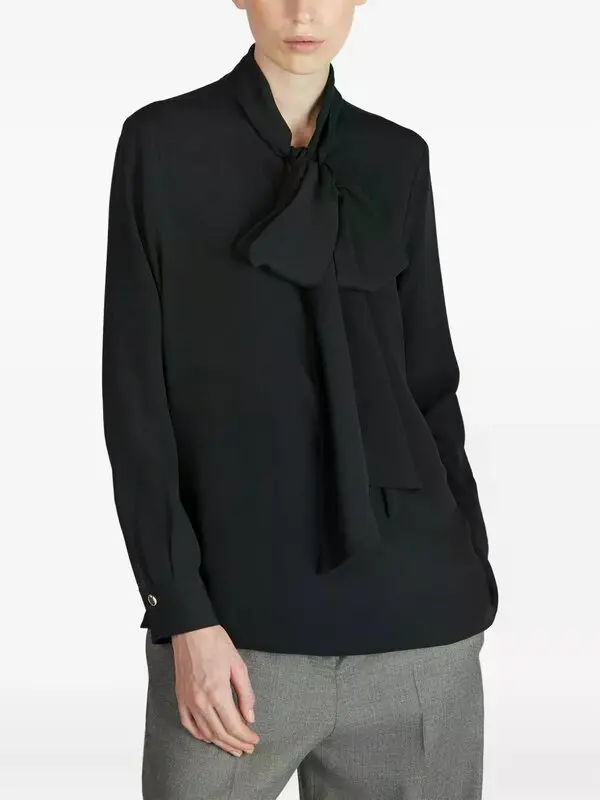 SLOWEAR Pussy-bow Shirt