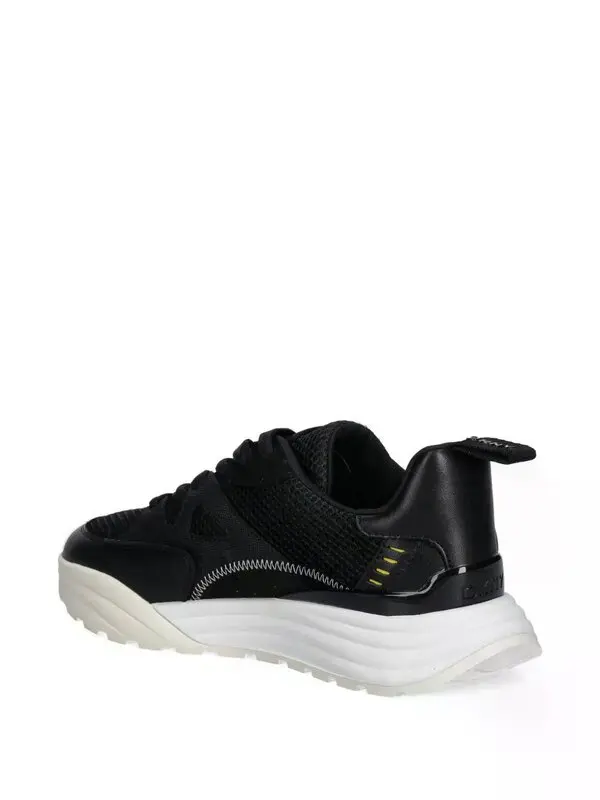 Dkny Zanira Logo Lettering Sneakers - Black