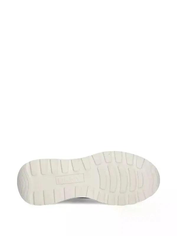 Dkny Zanira Logo Lettering Sneakers - Black