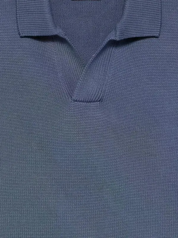 DELL'OGLIO Collared Polo Shirt