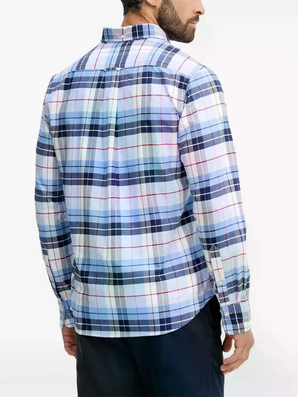 Gant Plaid Oxford Shirt - Blue