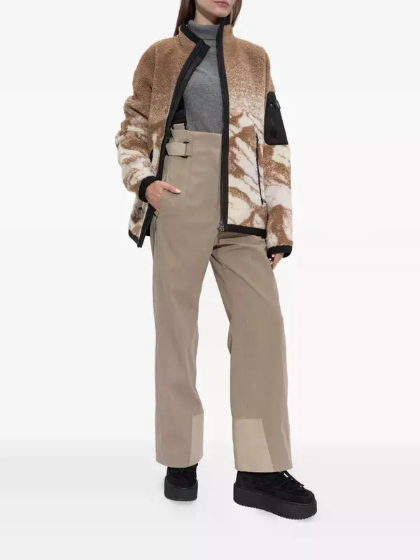 Sease Aoraki Suspender Ski Trousers - Brown