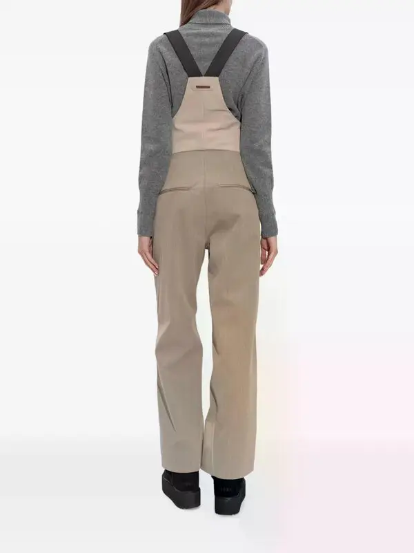 Sease Aoraki Suspender Ski Trousers - Brown