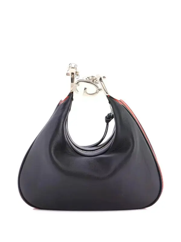 Gucci Attache Small Leather Shoulder Bag - Black