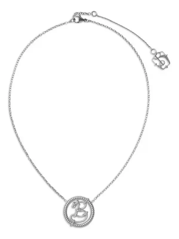 Burberry Nautical Knot Chain Necklace - Silver