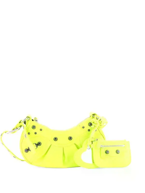 Balenciaga Le Cagole Xs Studded Hobo Bag