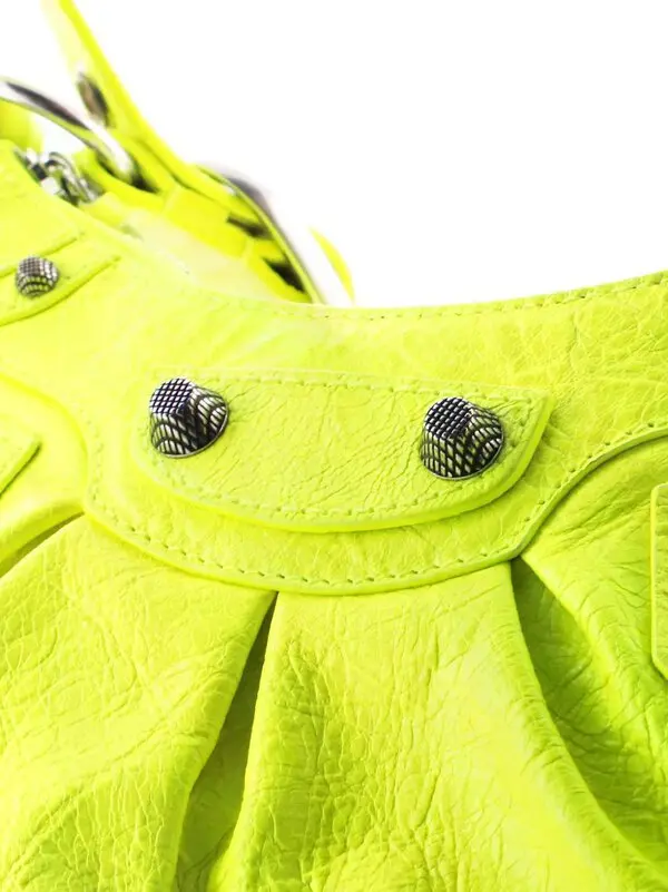 Balenciaga Le Cagole Xs Studded Hobo Bag