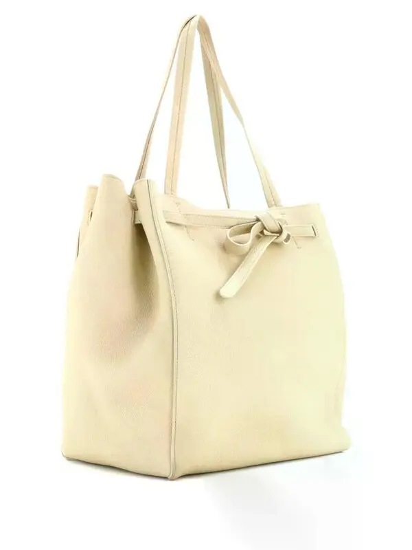 Celine Phantom Tie Cabas Small Tote Bag - Neutrals
