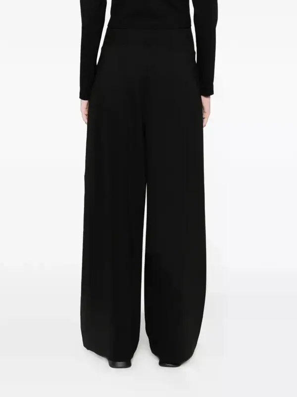 MACRON Pleated Wide-leg Trousers