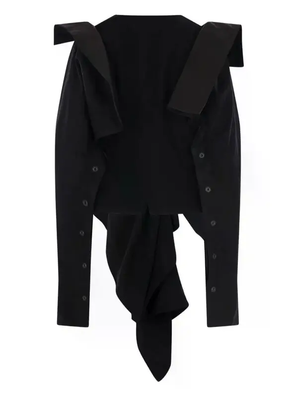Yohji Yamamoto Draped Jacket
