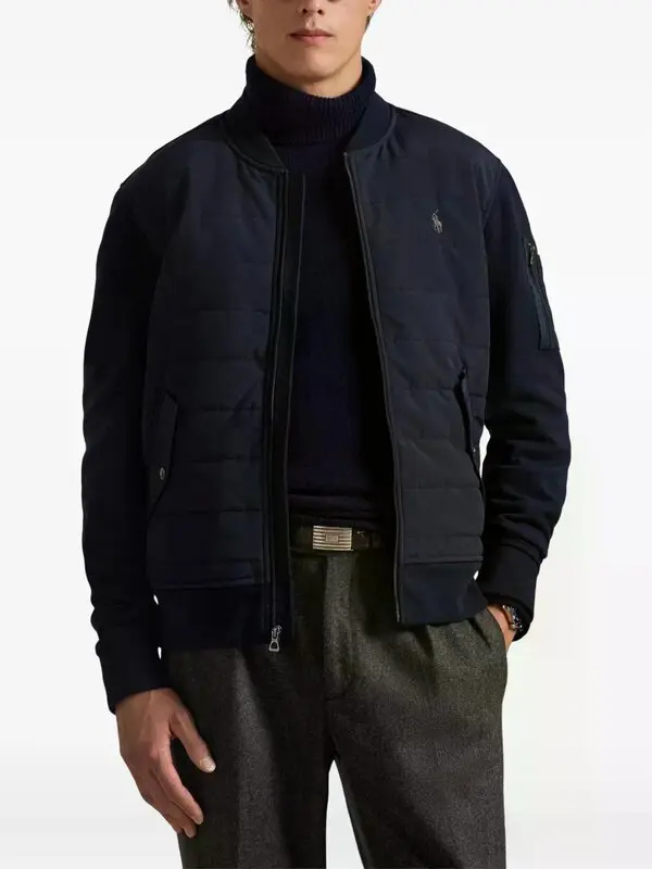 Polo Ralph Lauren Quilted Zip-up Bomber Jacket