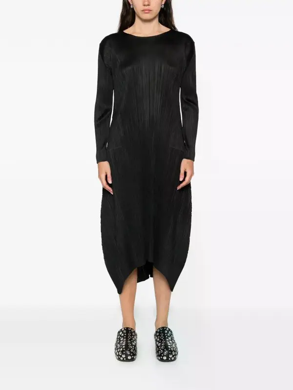 Issey Miyake Pleated Maxi Dress