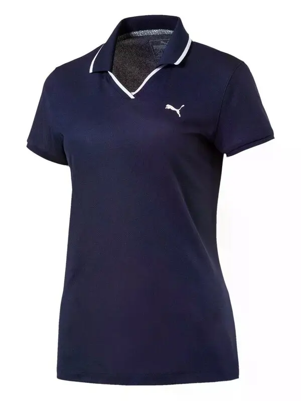 PUMA Pique Polo-collar Top