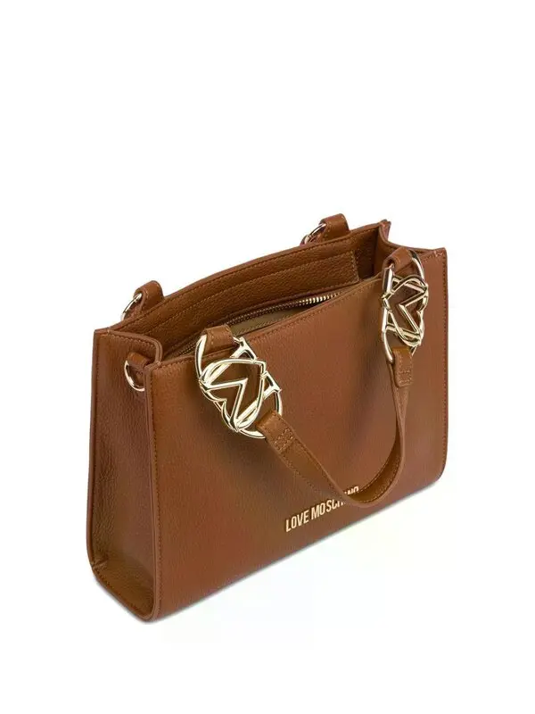 Moschino Logo-ring Handle Tote