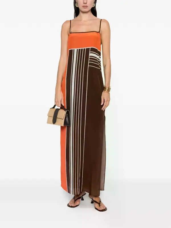 SIR. Destino Striped Maxi Dress