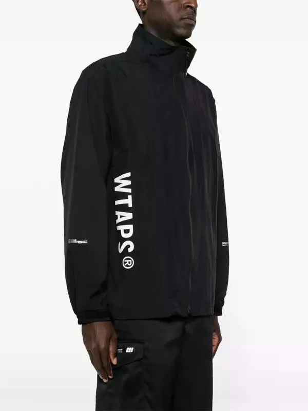 WTAPS Logo-print Windbreaker