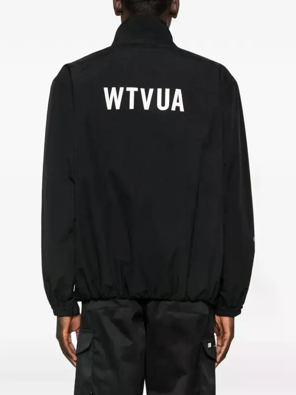 WTAPS Logo-print Windbreaker