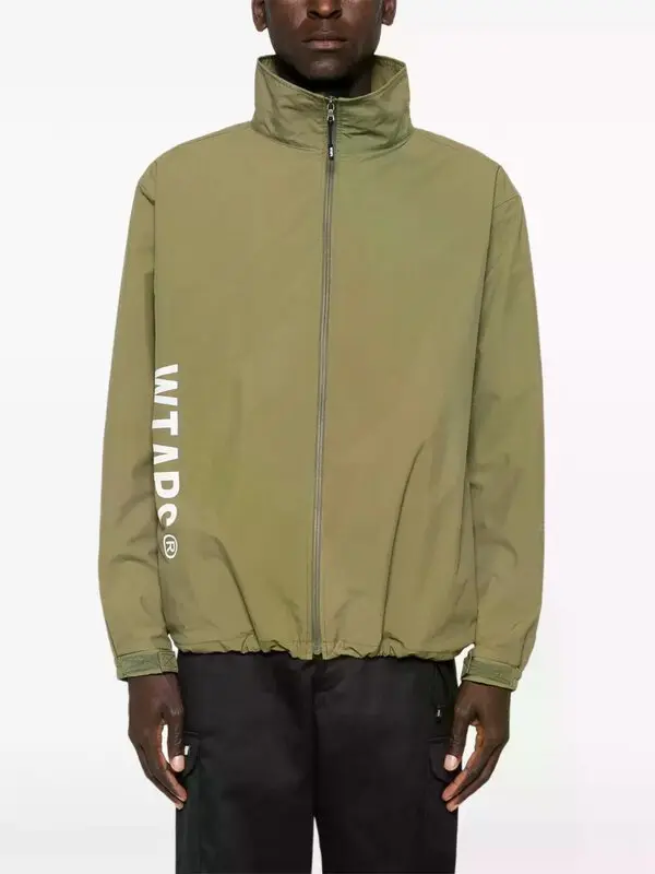WTAPS Logo-print Windbreaker