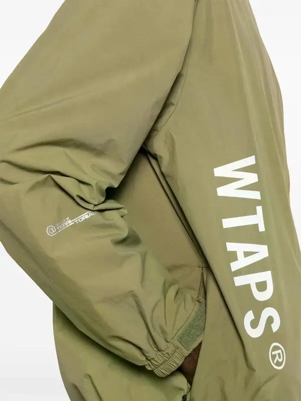 WTAPS Logo-print Windbreaker