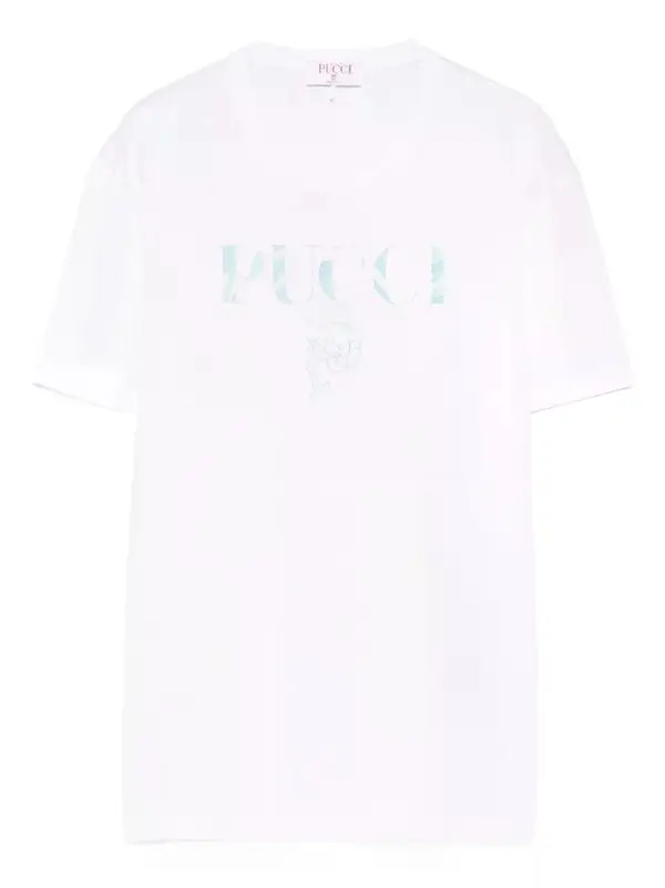 Emilio Pucci Logo T-shirt - White