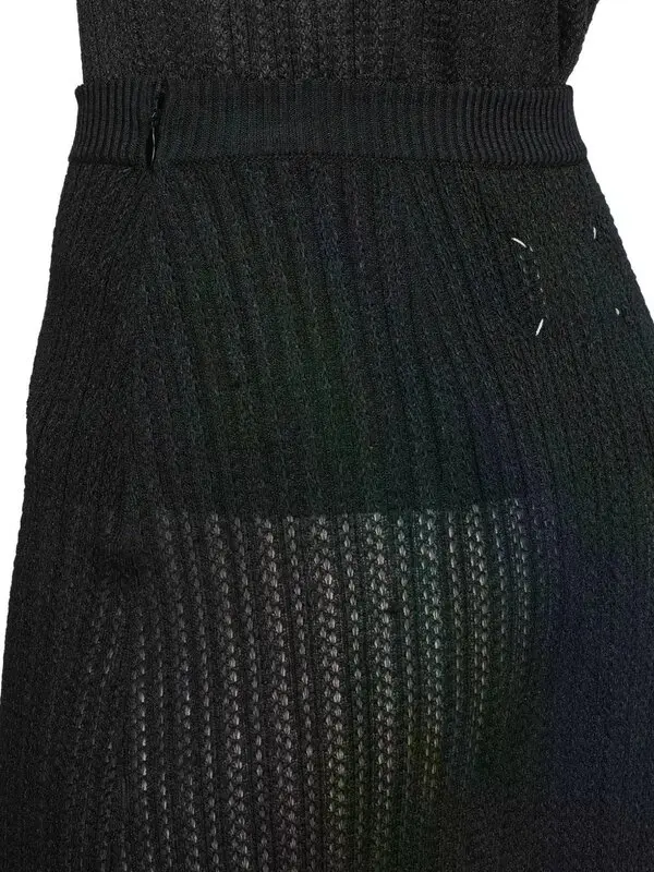 MAISON MARGIELA Slit Detail Midi Skirt