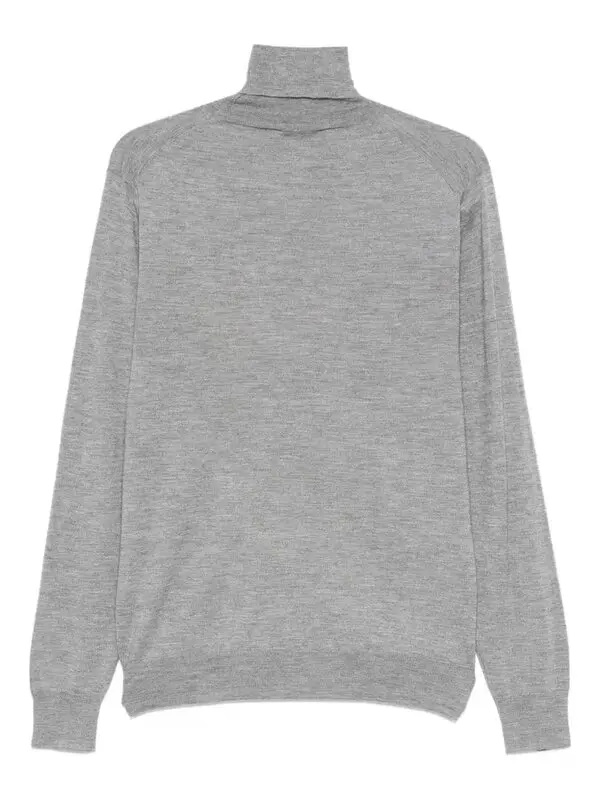DELL'OGLIO Long-sleeve Roll-neck Sweater - Grey