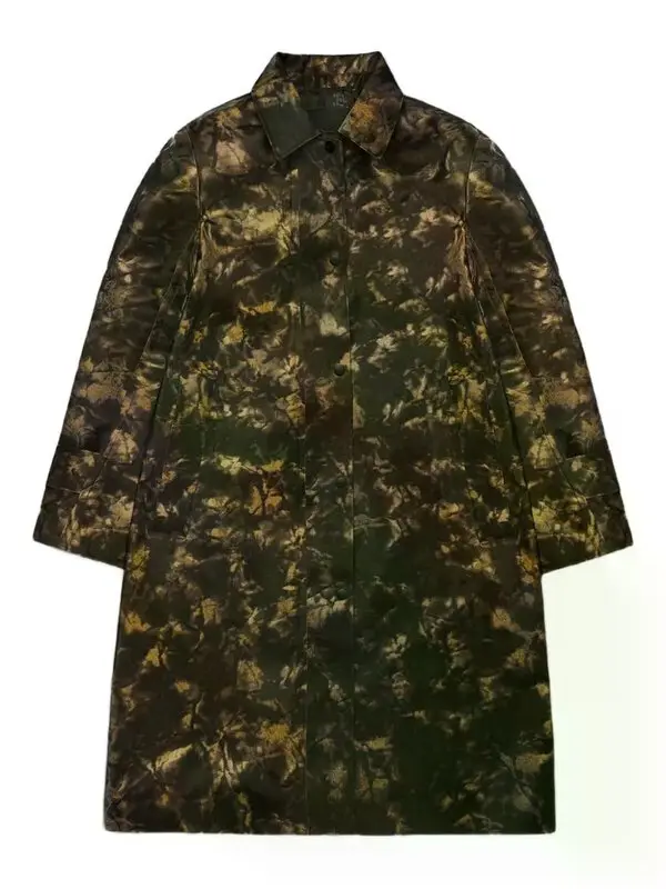 Rains Patterned Single-breasted Coat