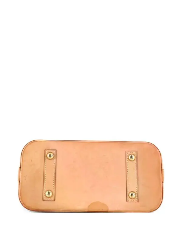 LOUIS VUITTON Alma Handbag Limited Edition Patches Monogram Canvas Pm Satchel