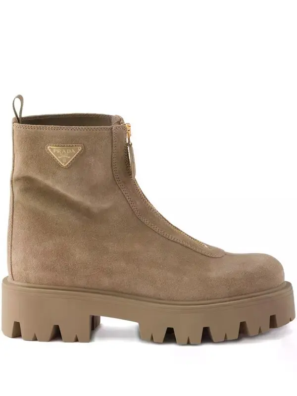Prada Zip-up Boots