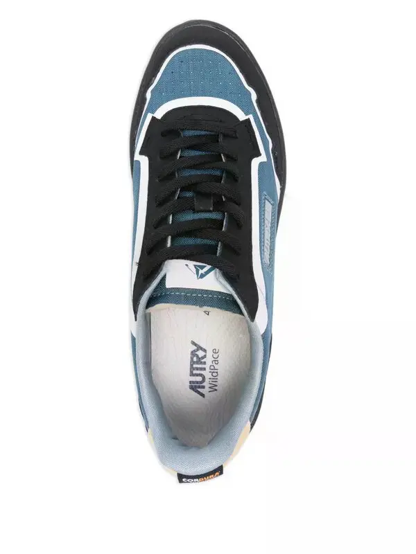 AUTRY Wildpace Panelled Trainers - Black