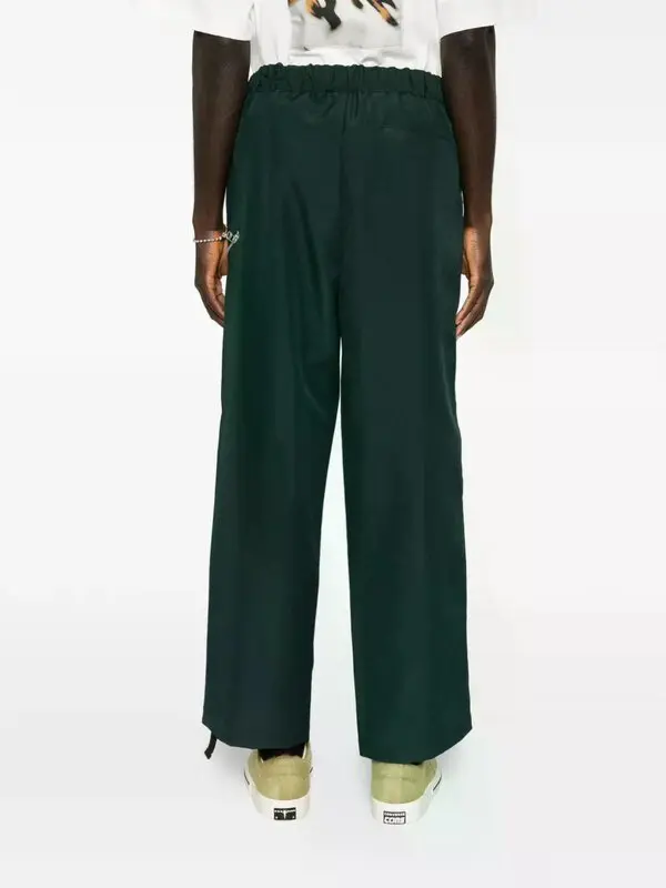 PEACEMAKER OAMC Belted-waist Zip-pocket Trousers