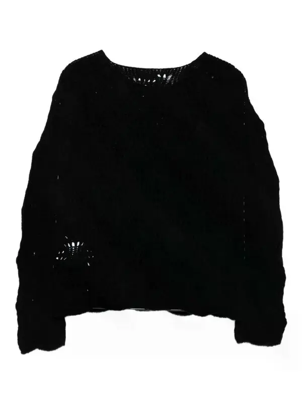 Comme Des Garçons Knitted Top - Black